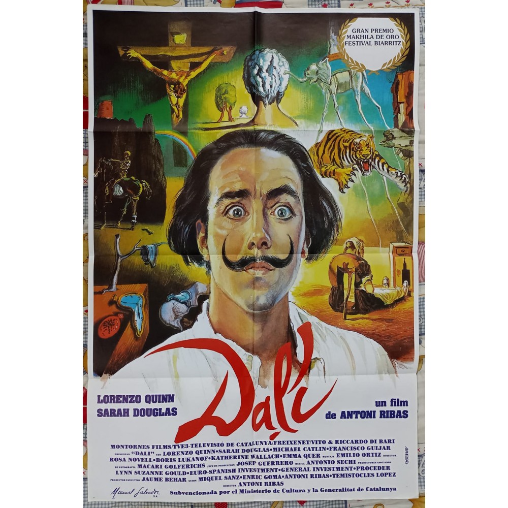 Cartel de cine Dalí